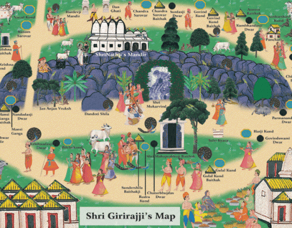 Maps Archives - Hinduism, Indian Culture - Braj Vrindavan Act ...